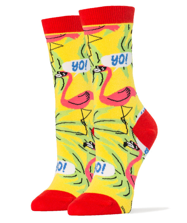 Socks: FLAMINGO – Laugh Out Loud Expressions